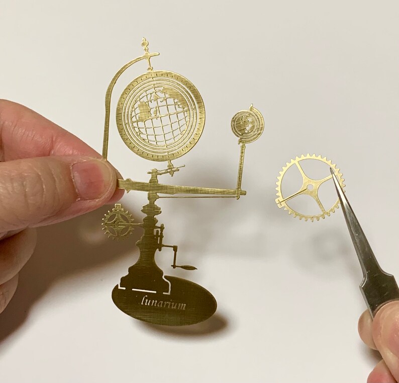 Lunarium--《earth and Moon》 Japanese Handmade Miniature Small Piece ...