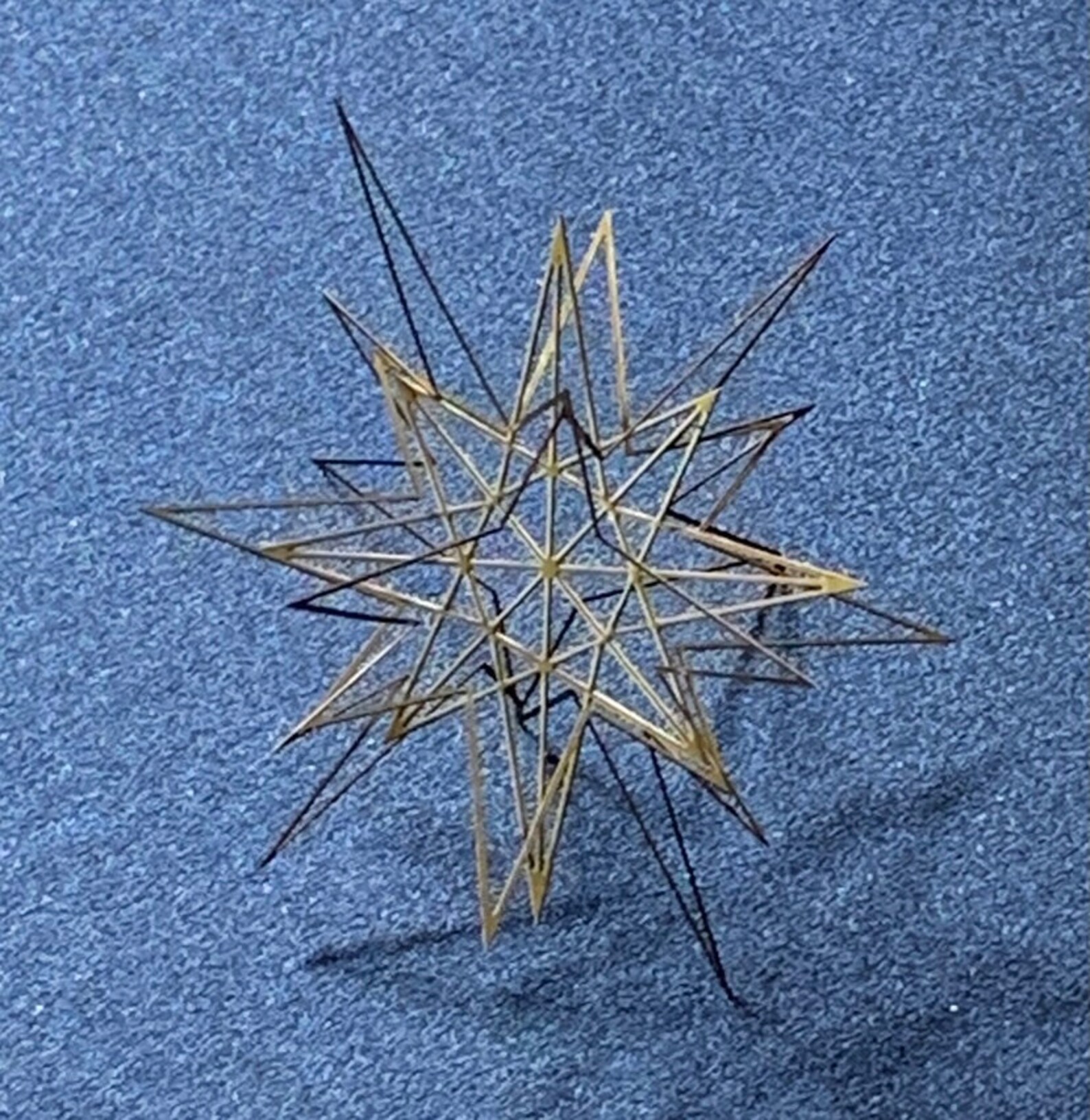 Geometry /star 1 Japanese Handmade Miniature Small Piece Craft - Etsy