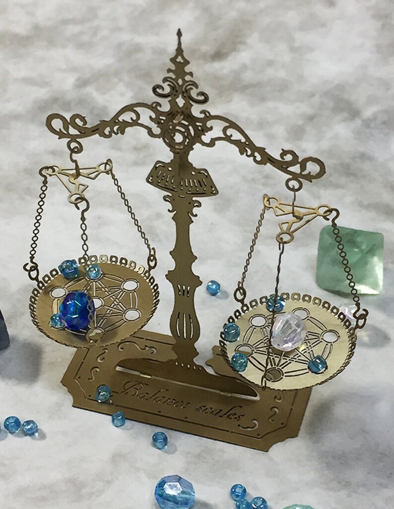 Balance Scales/ Japanese Handmade Miniature Small Piece Craft | Etsy