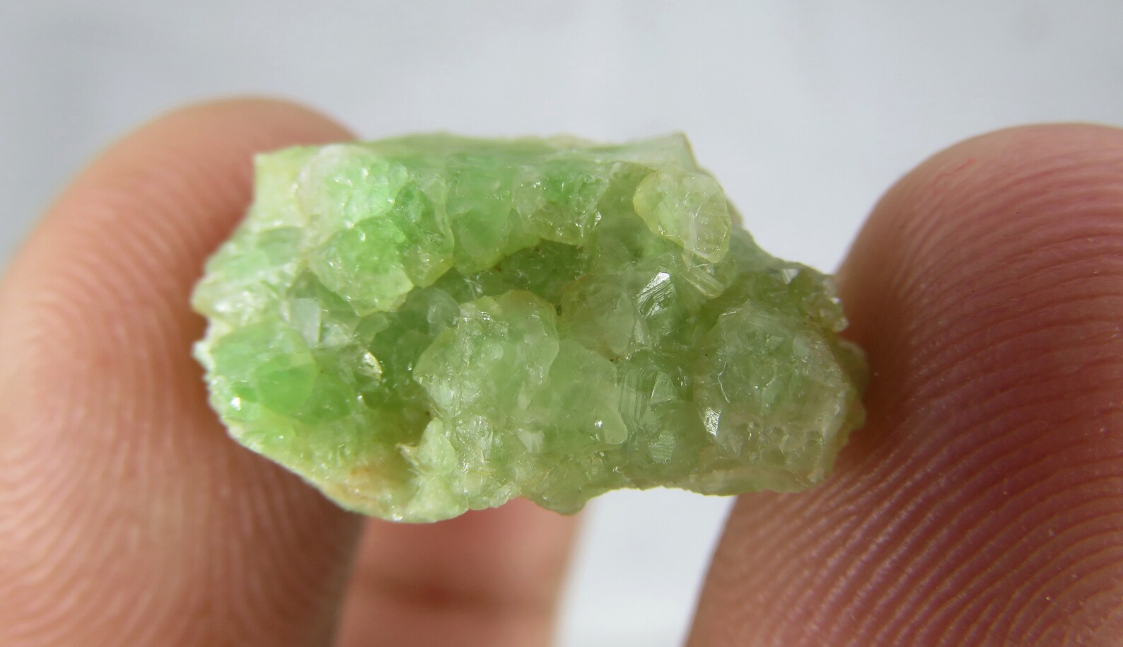 20 carats cristales de granate verde racimo de Pakistán E-9 | Etsy