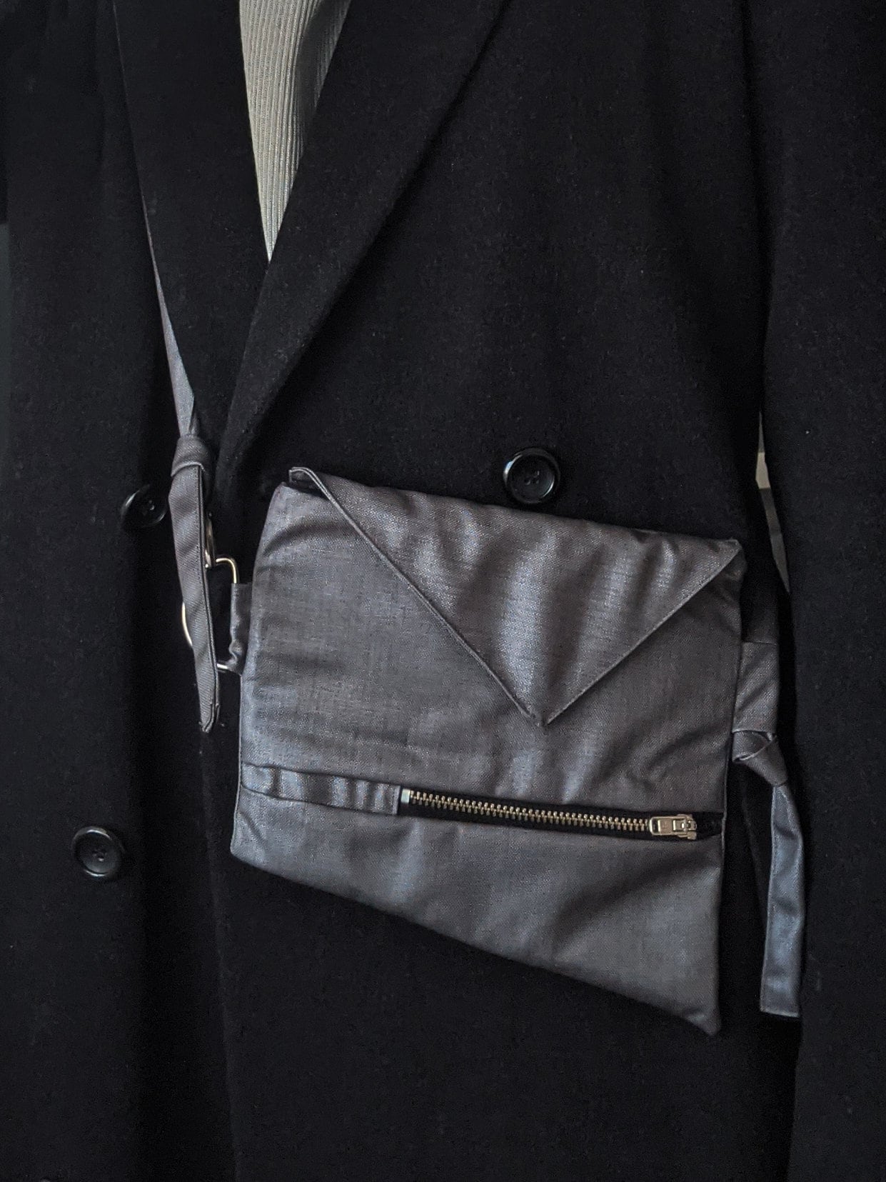 Multifunctional Wallet/mini Purse Made of Sustainable Deadstock Fabric ...