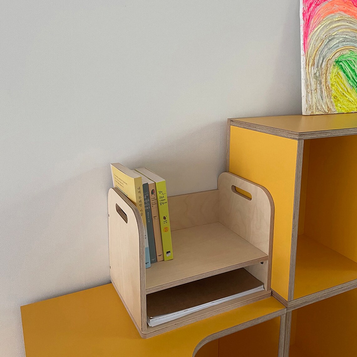 Montessori Mini Shelf / Book Shelf for Kids / Wood Small Book - Etsy
