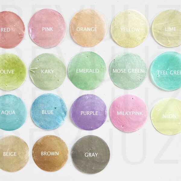 Capiz Shell Curtains - Etsy