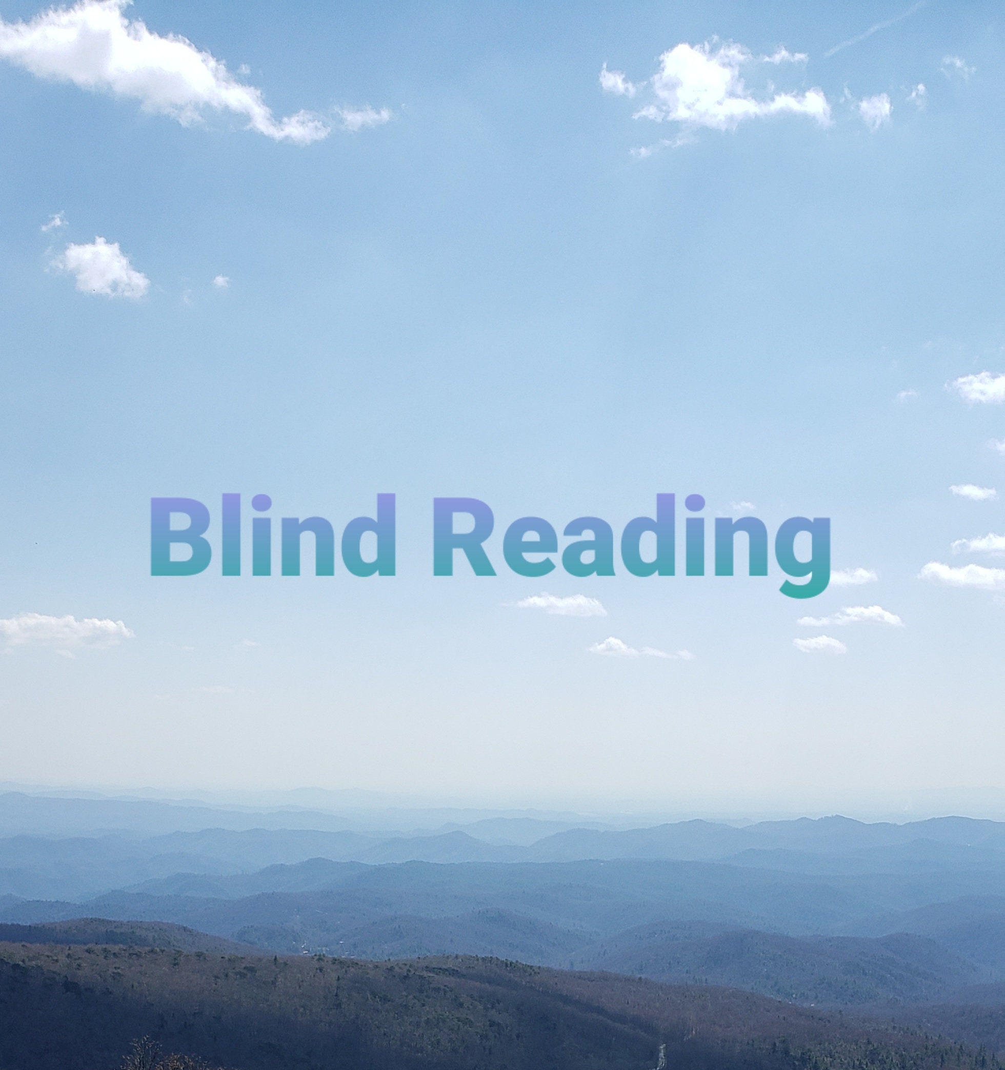 Blind Reading - Etsy