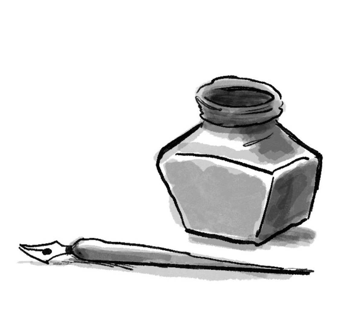 Illustration, art, clipart, encre, stylo, aquarelle - Etsy France