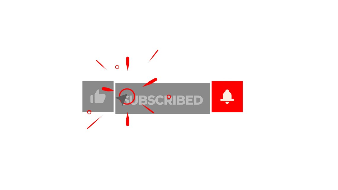 Youtube Subscribe to My Channel Button | Sound Effect Included - Etsy
