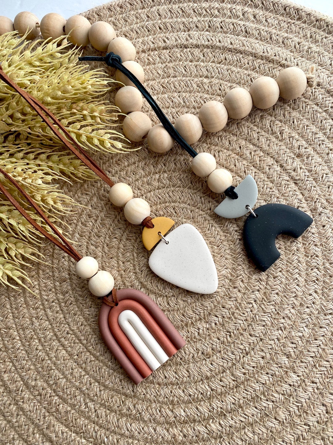 Car Oil Diffusers Polymer Clay Diffusers Car Accessories Rearview ...