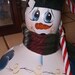 WINTER FRIENDS SNOWMAN is a Hand Painted Gourd - Etsy