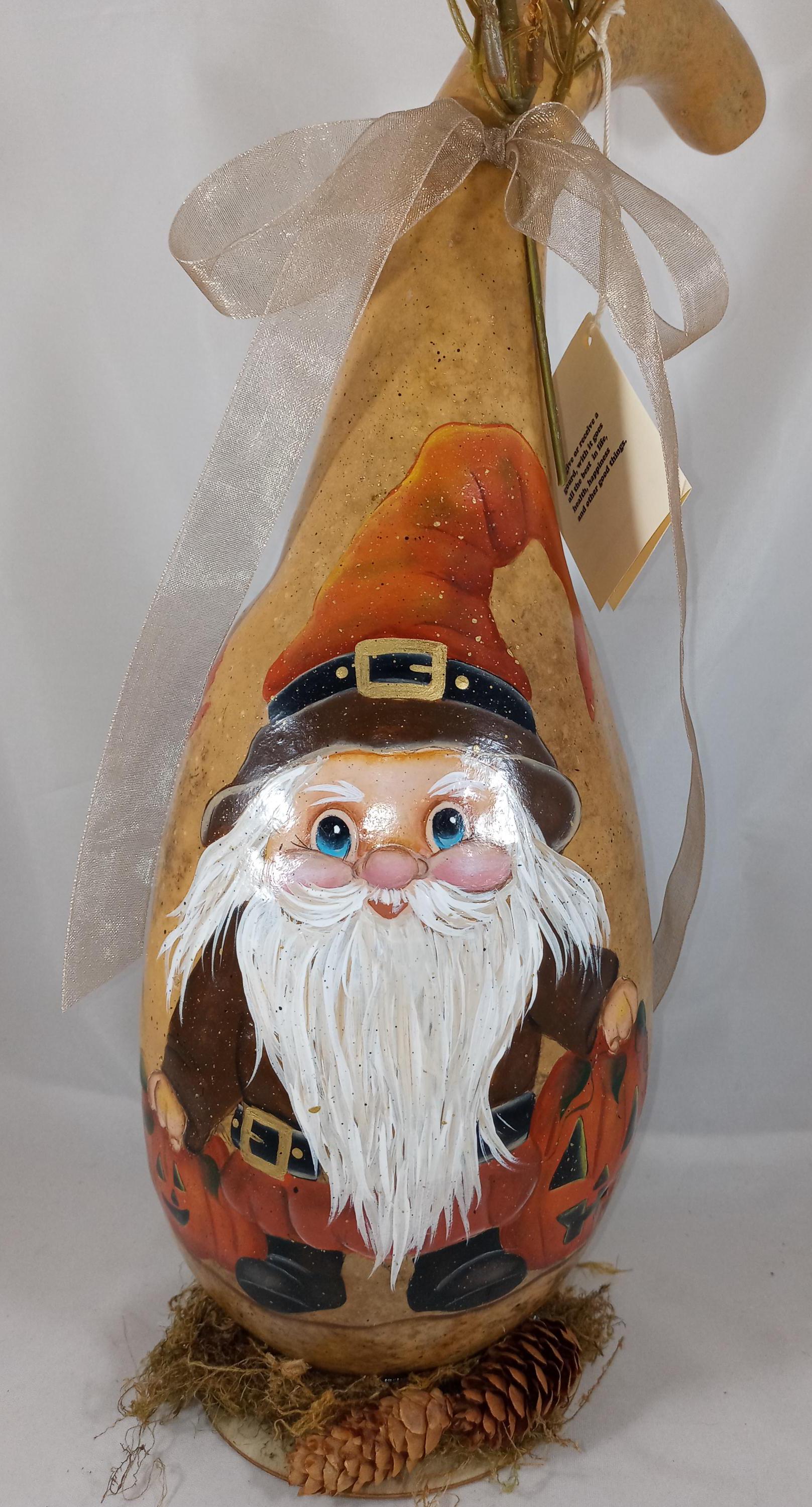 SWEET LIL' ELF is a Hand Painted Gourd - Etsy
