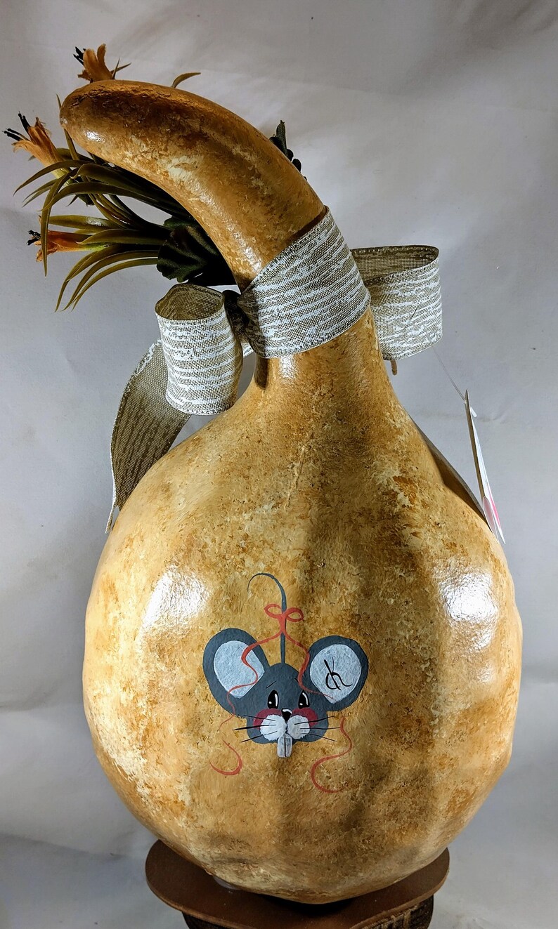 A VALENTINE LOVE a Hand Painted Gourd - Etsy