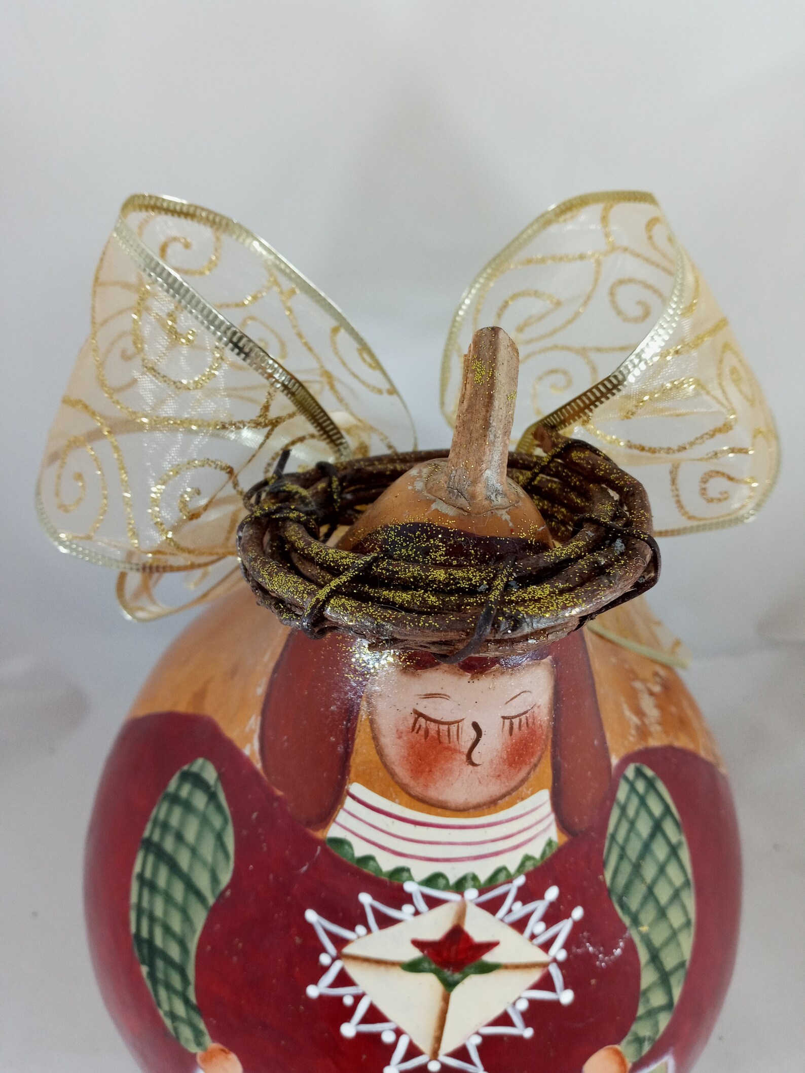 MY GUARDIAN ANGEL a Hand Painted Gourd - Etsy