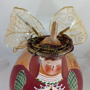 MY GUARDIAN ANGEL a Hand Painted Gourd - Etsy