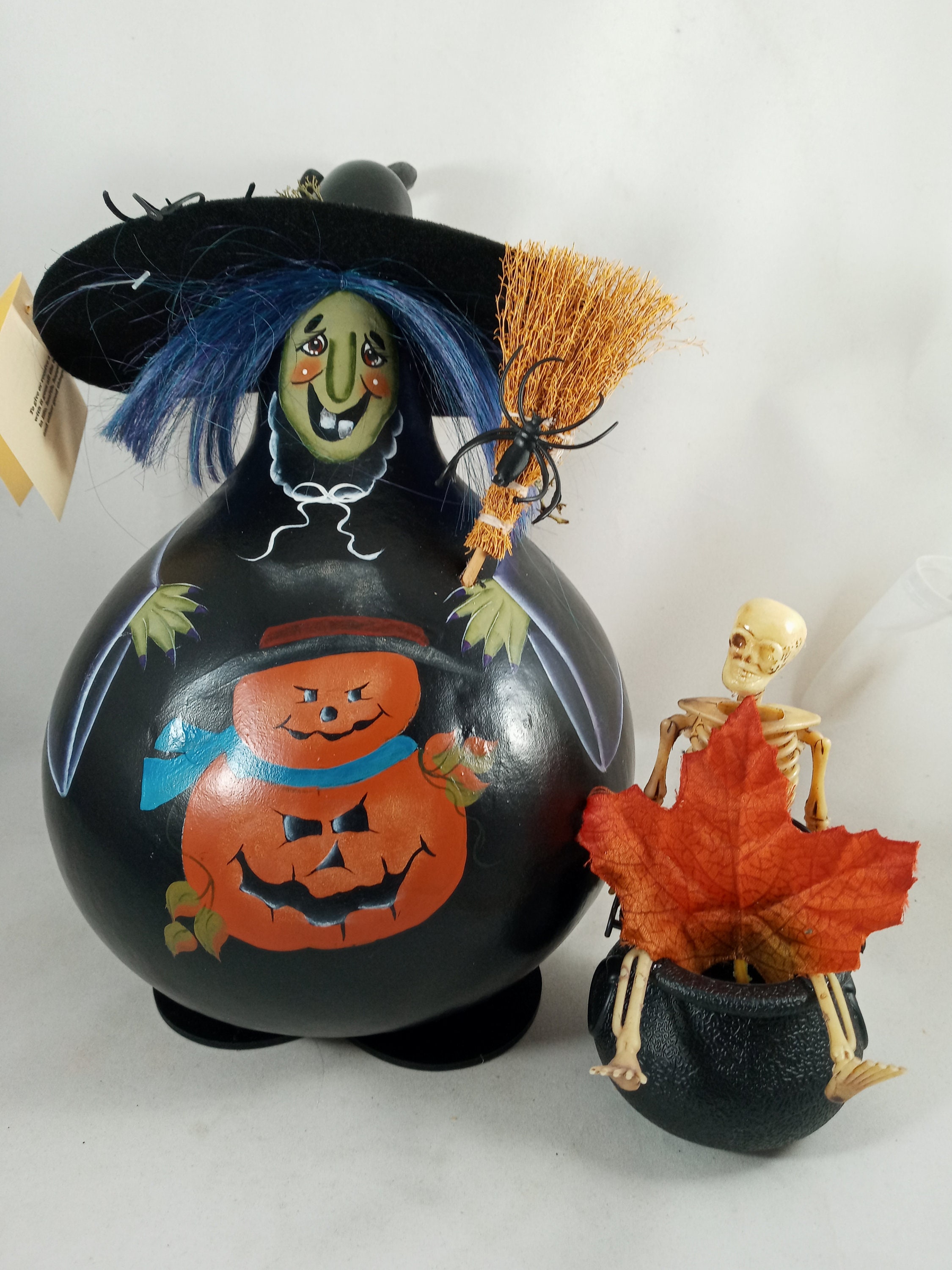 OLD WITCHY BOO and Mr. Bones - Etsy