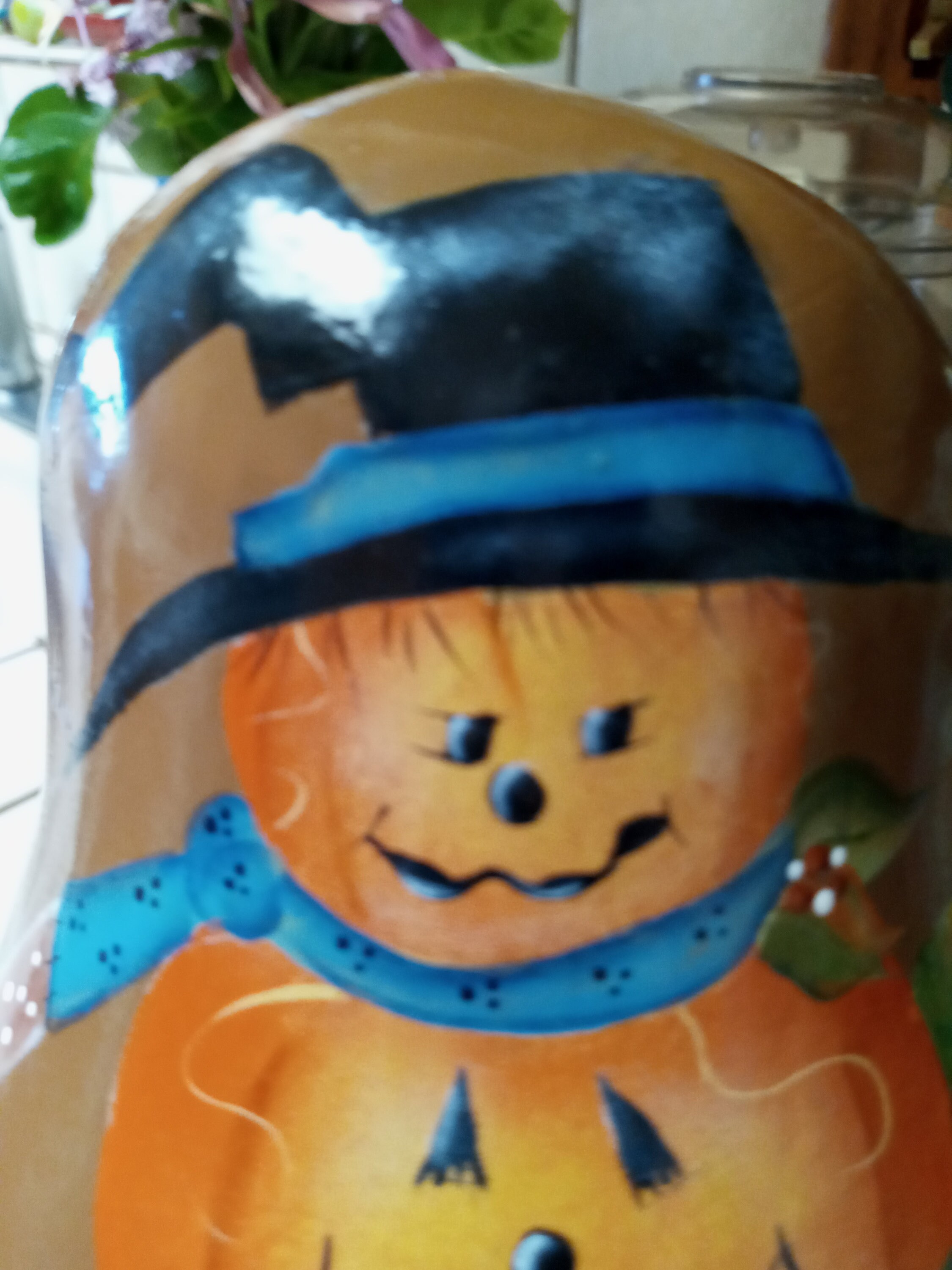 THE THREE BOO'S is a Hand Painted Gourd - Etsy