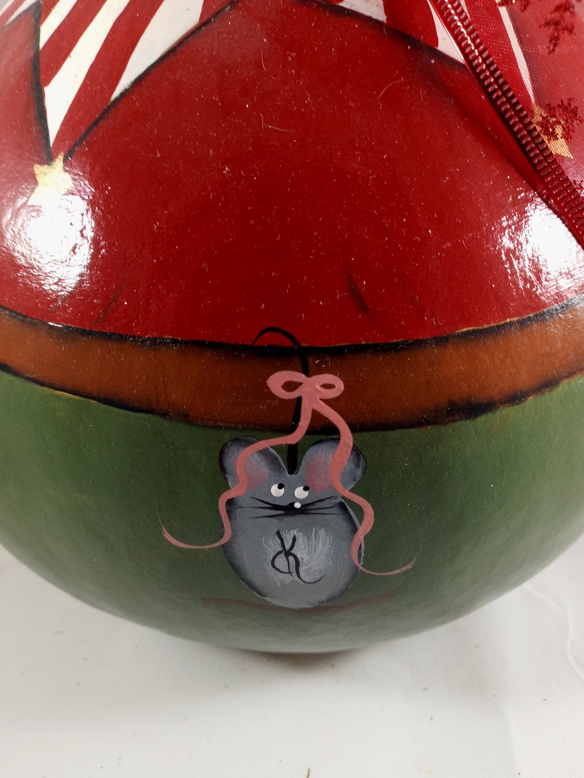 SWEET LIL' ELF a Hand Painted Gourd - Etsy