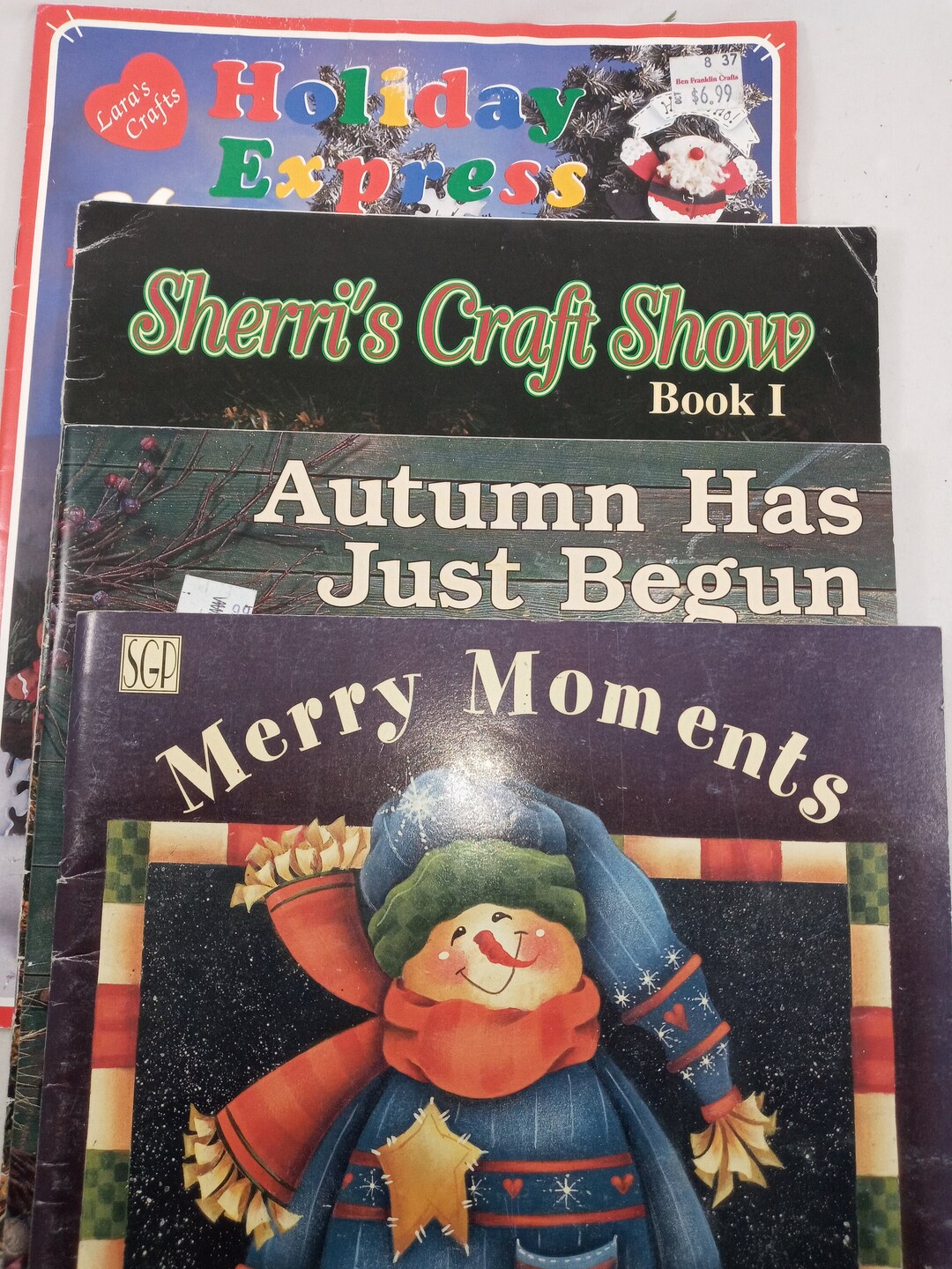 LOT OF FOUR Craft and Painting Instruction Booklets - Etsy