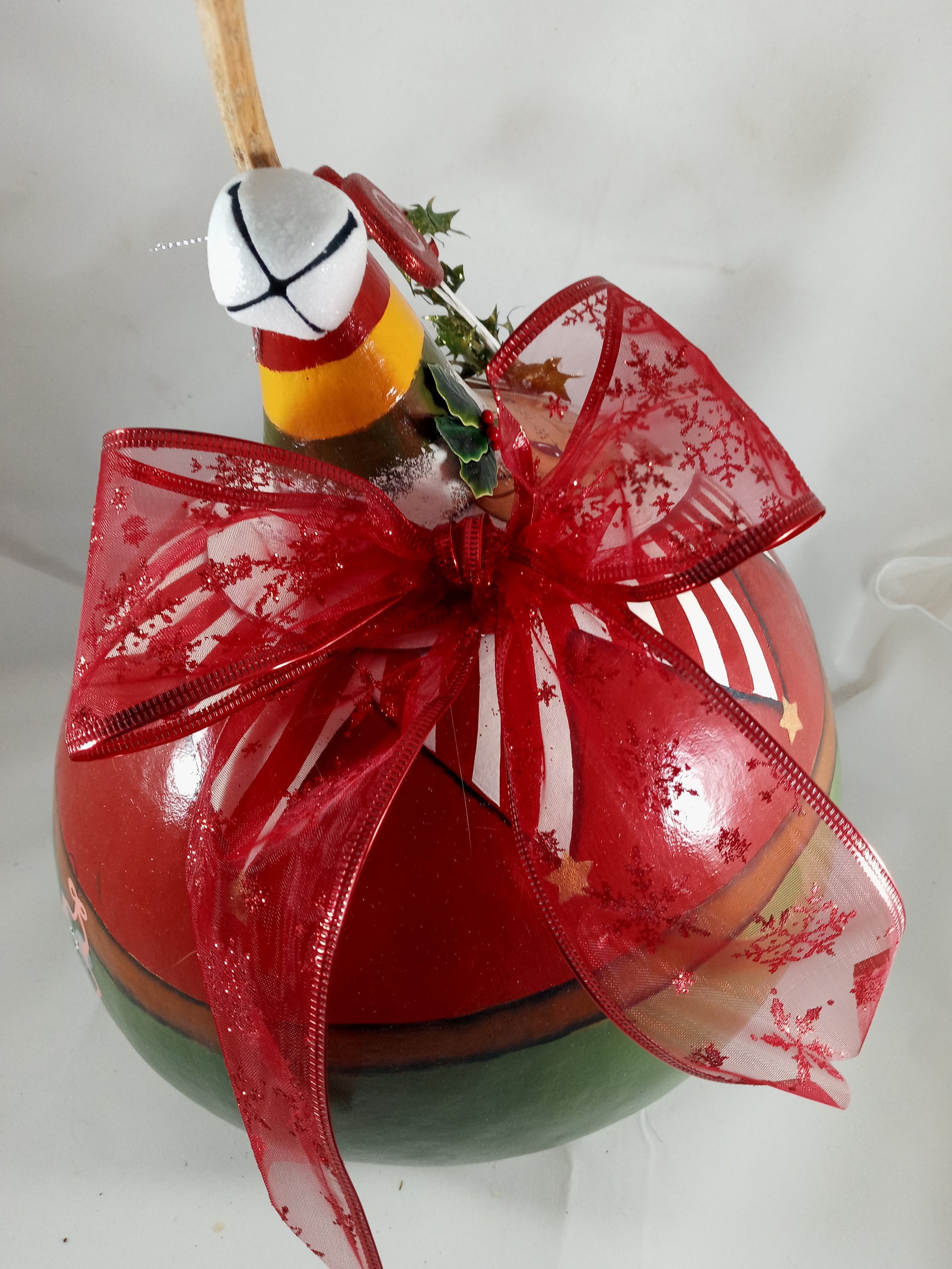 SWEET LIL' ELF a Hand Painted Gourd - Etsy