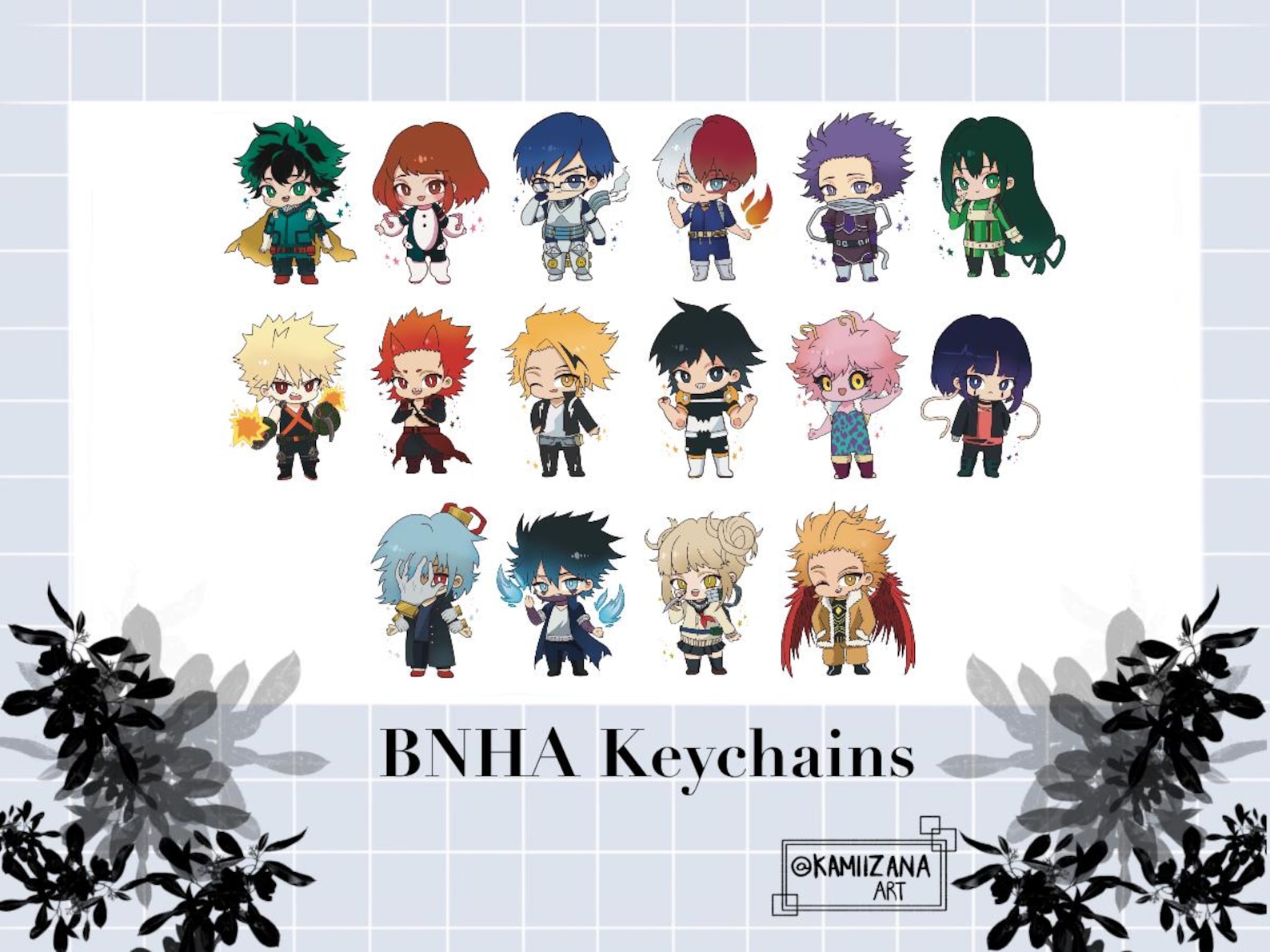 PRE-ORDER! BNHA Little Heroes 2" Charms - Etsy