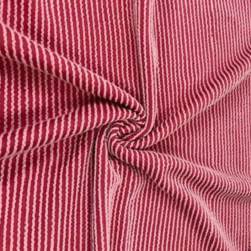 Pink Stripped Fabric Knit - Etsy