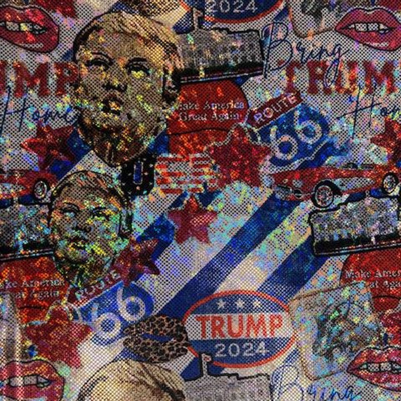 Holographic Fabric - Etsy