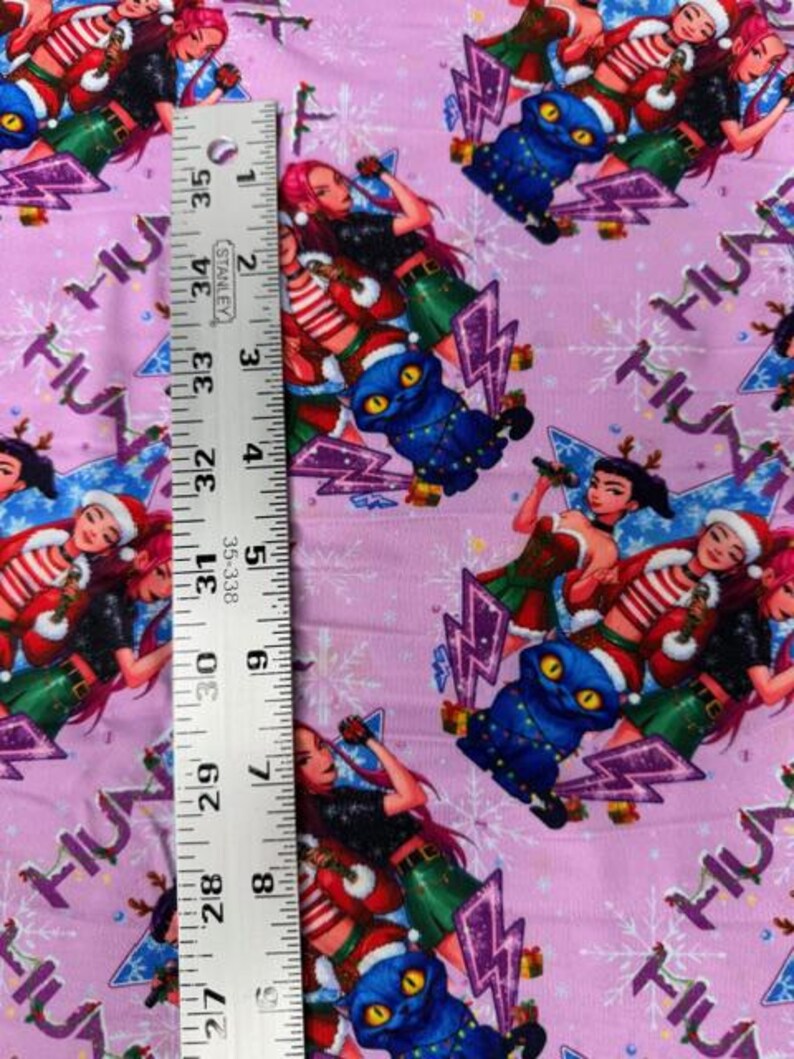 Anime Character Fabrics K Pop DBP Fabric by the Yard | Double Brushed ...