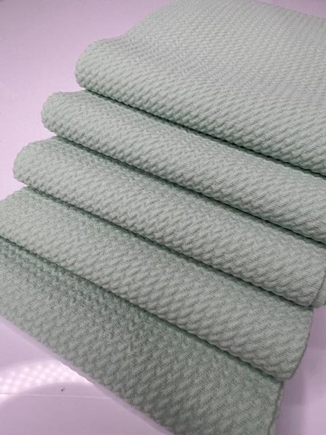 Ready-to-use Bullet Knit Bow Strips-precut Bullet Bow Strips, Mist ...