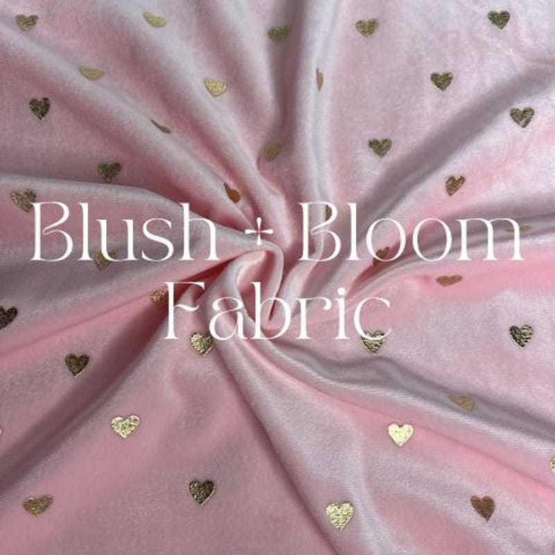 Silk Heart Print Fabric - Etsy