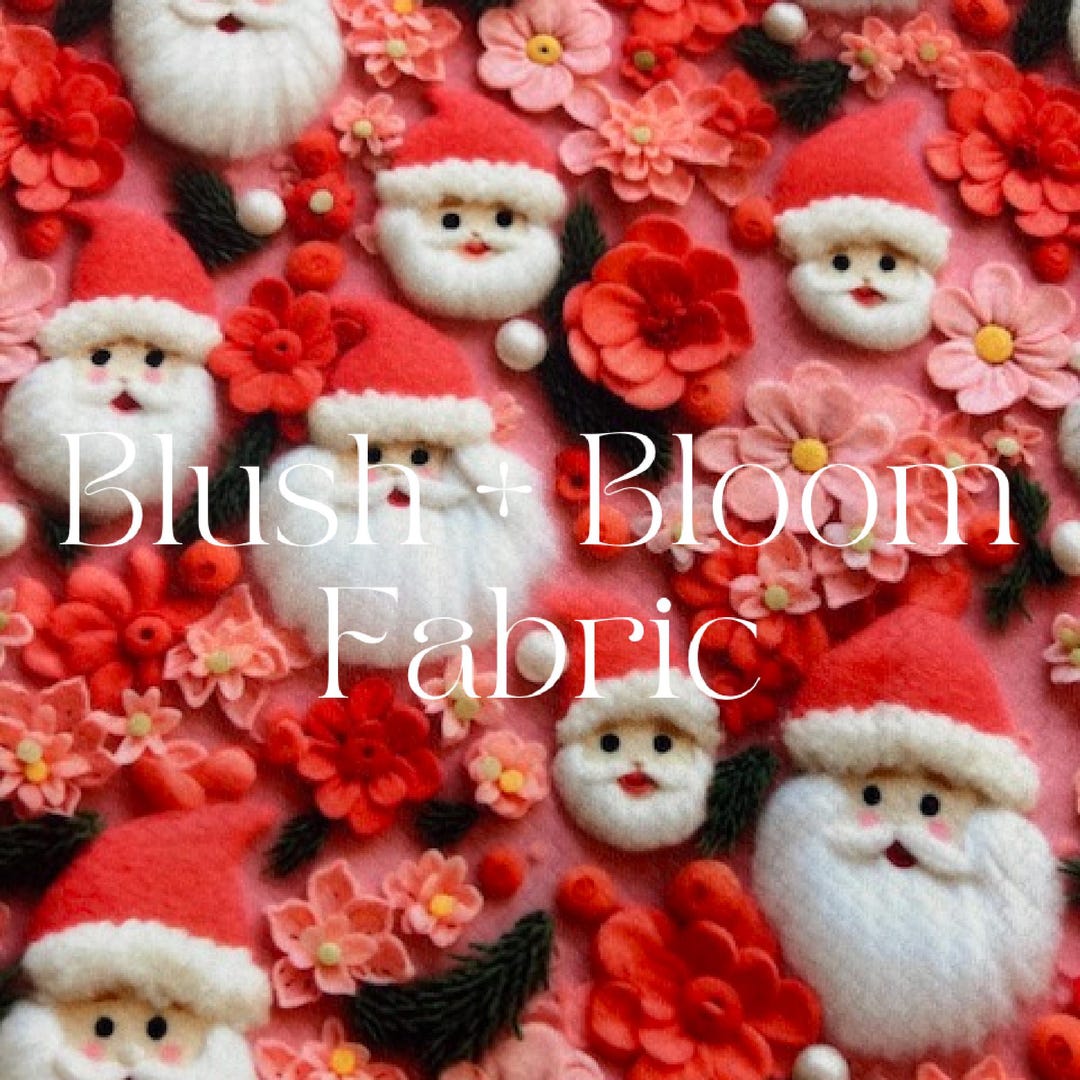 3D Red Santa's Bullet Knit Fabric, Christmas Santa Bullet Fabric ...