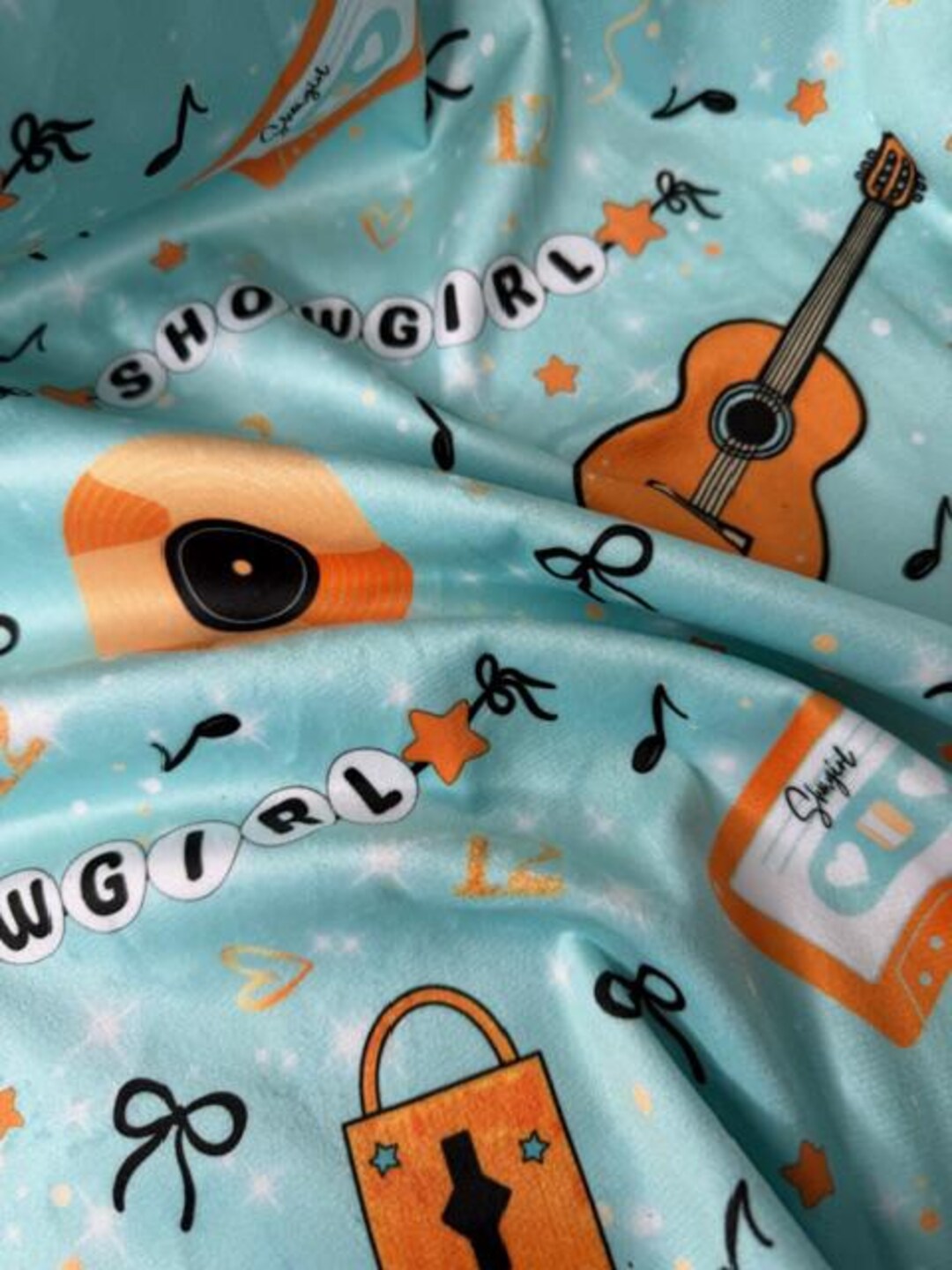 Fleece Pop Singer Fabric by the Yard, Make Your Own Blankets With Our ...