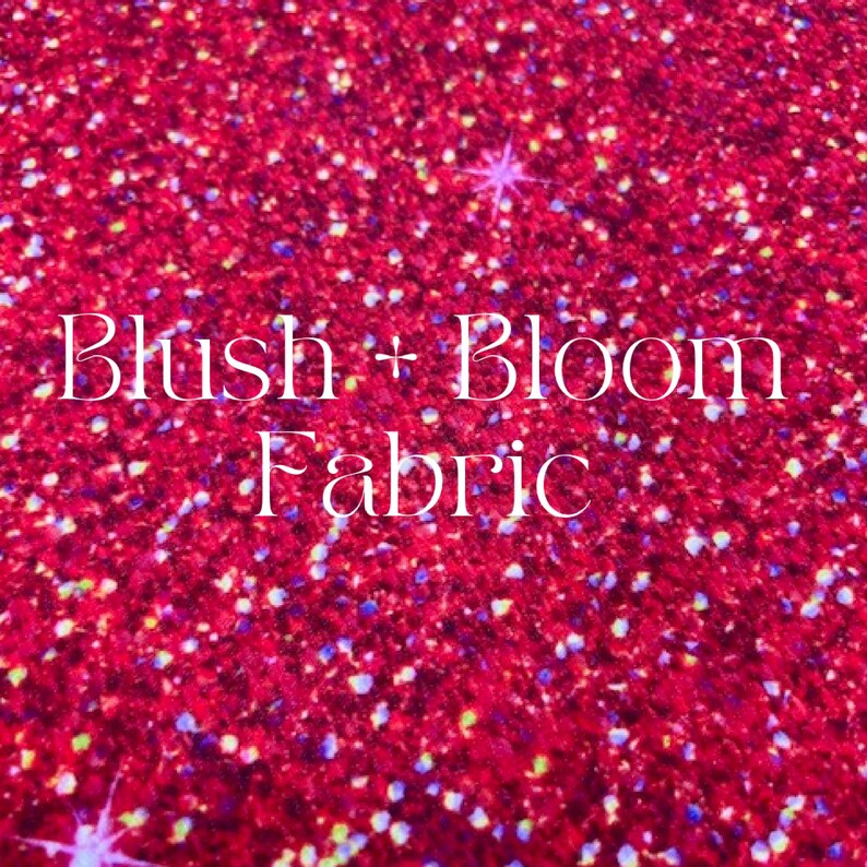 Glitter Bullet Red, Faux Glitter Red Bullet Fabric, Glitter, Bullet ...
