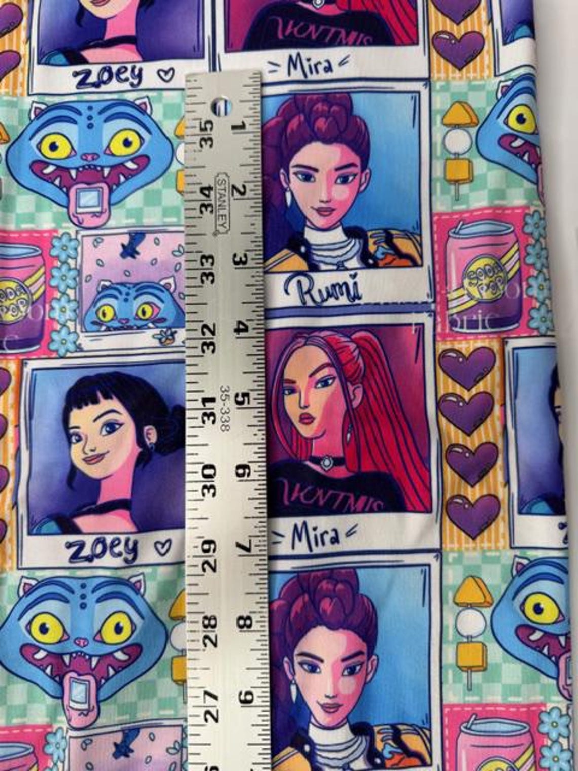 Anime Character Fabrics K Pop DBP Fabric by the Yard | Double Brushed ...