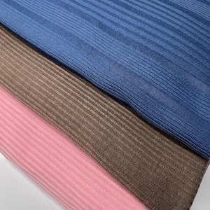 Rib Knit Fabric by the Yard: Lightweight Stretchy Polyester Spandex - Etsy