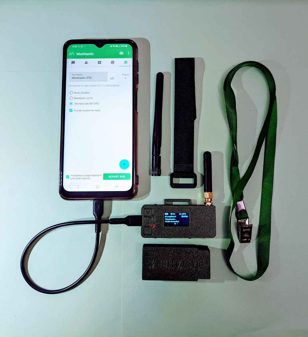 Meshtastic meshotg V3 Lora 868/915mhz USB Powered - Etsy