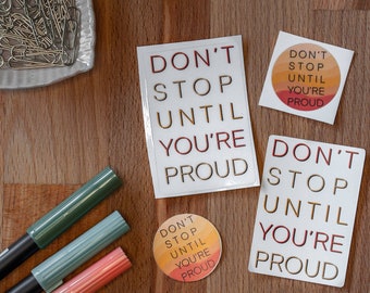 Custom Teacher Stickers From the Classroom Sticker Proud of - Etsy