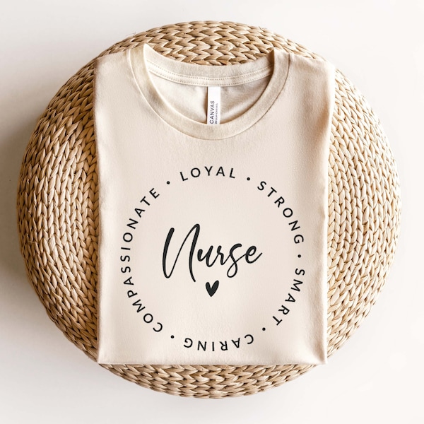 Nurse Loyal Strong Smart Svg - Etsy