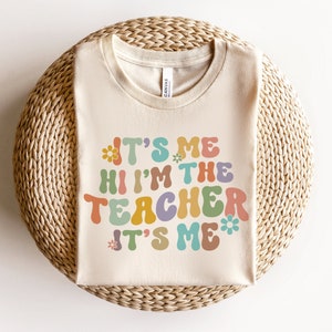 It’s Me Hi I’m the Teacher It’s Me Svg Png, Kindergarten Teacher Svg ...