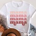 Retro Mama SVG PNG, Stacked Mama Svg, Blessed Mom Svg, Mom Life Svg ...