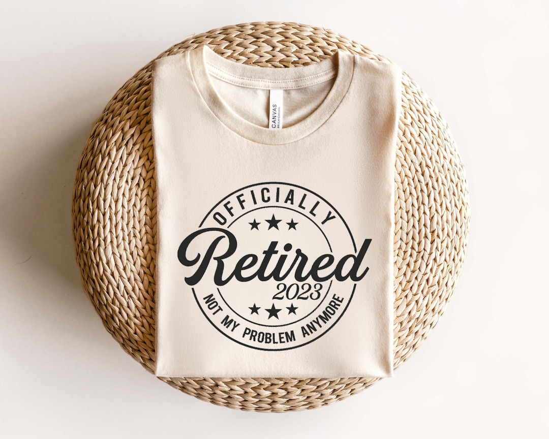 Officially Retired 2023 Svg, Retirement Svg, Retiring Svg, Engraving ...