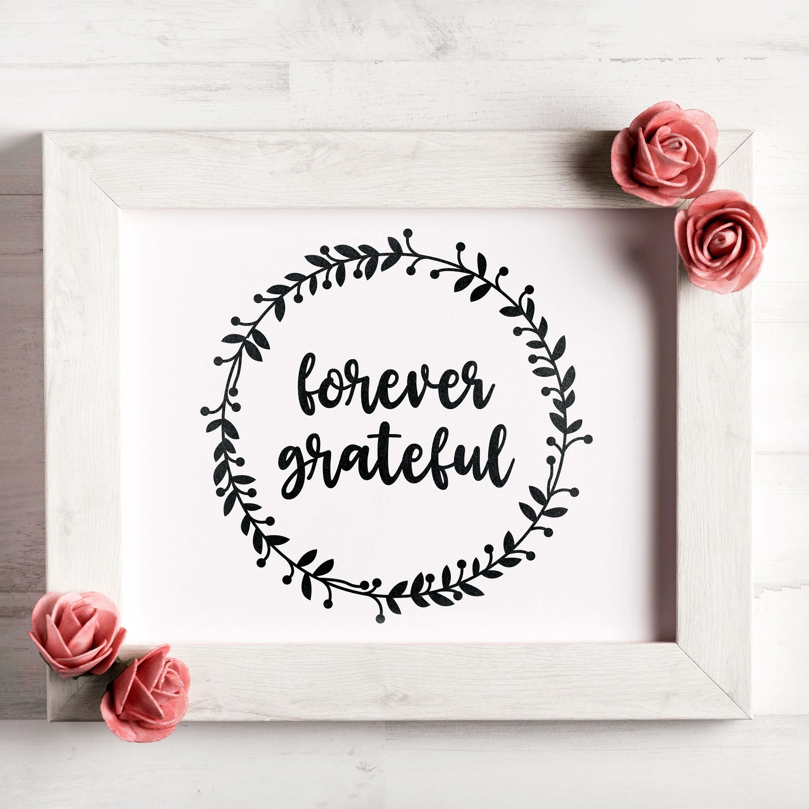 Gratitude SVG Bundle, Gratitude Quote SVG, Grateful Svg, Farmhouse ...