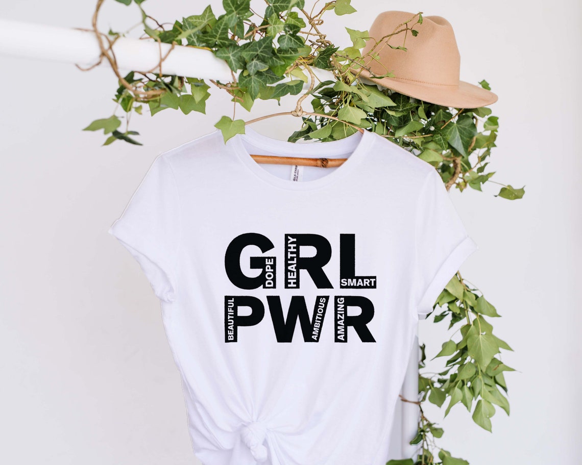 Girl Power SVG PNG Grl Pwr Svg Strong Women Svg Queen Boss - Etsy