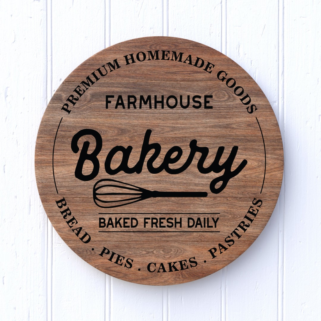 Farmhouse Bakery Sign Making Svg, Farmhouse Kitchen Svg, Farmhouse Sign ...