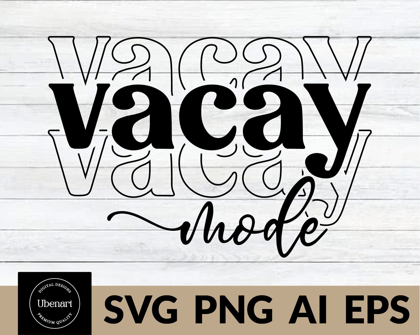 Vacay Mode SVG PNG Family Vacation Svg Girls Trip Svg Vacay - Etsy