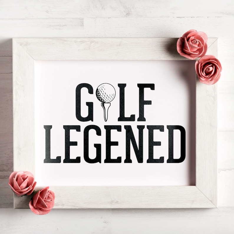 Golf Svg Bundle Golf Monogram Svg Golf Name Frame Svg Golf - Etsy