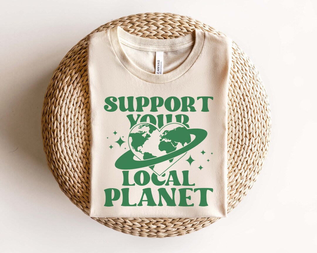 Support Your Local Planet SVG, Kinder Planet Svg, Earth Lover Svg ...