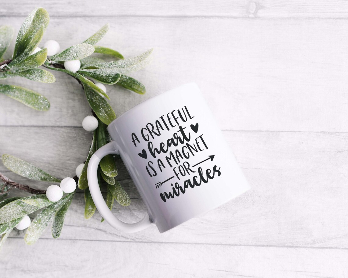 Gratitude SVG Bundle, Gratitude Quote SVG, Grateful Svg, Farmhouse ...