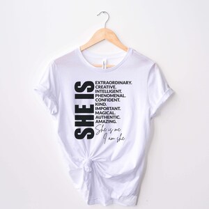 She is Svg, Woman Affirmation Svg, Positive Svg, She is Creative Svg ...