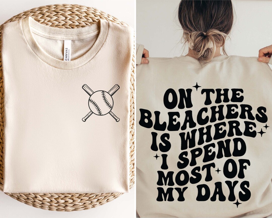 On the Bleachers SVG PNG, Game Day Svg, Funny Mom Svg, Sports Mom Svg ...