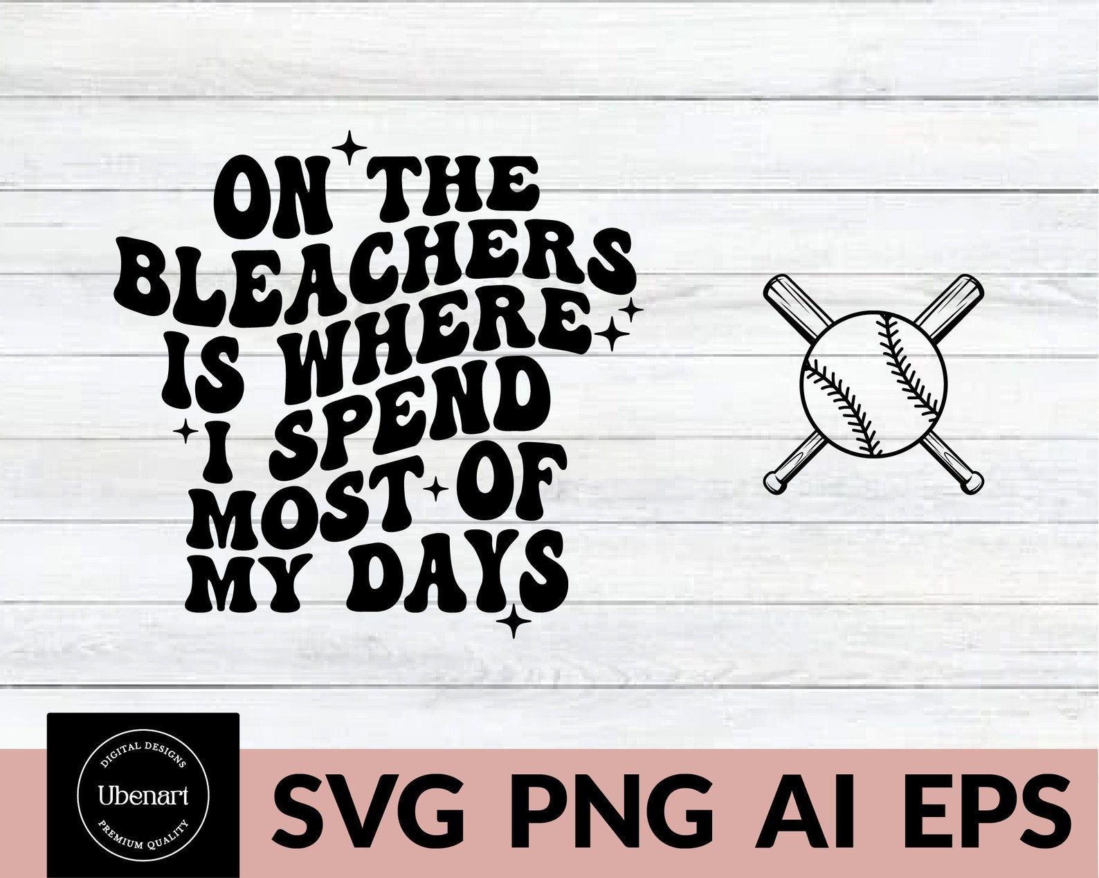 On the Bleachers SVG PNG, Game Day Svg, Funny Mom Svg, Sports Mom Svg ...