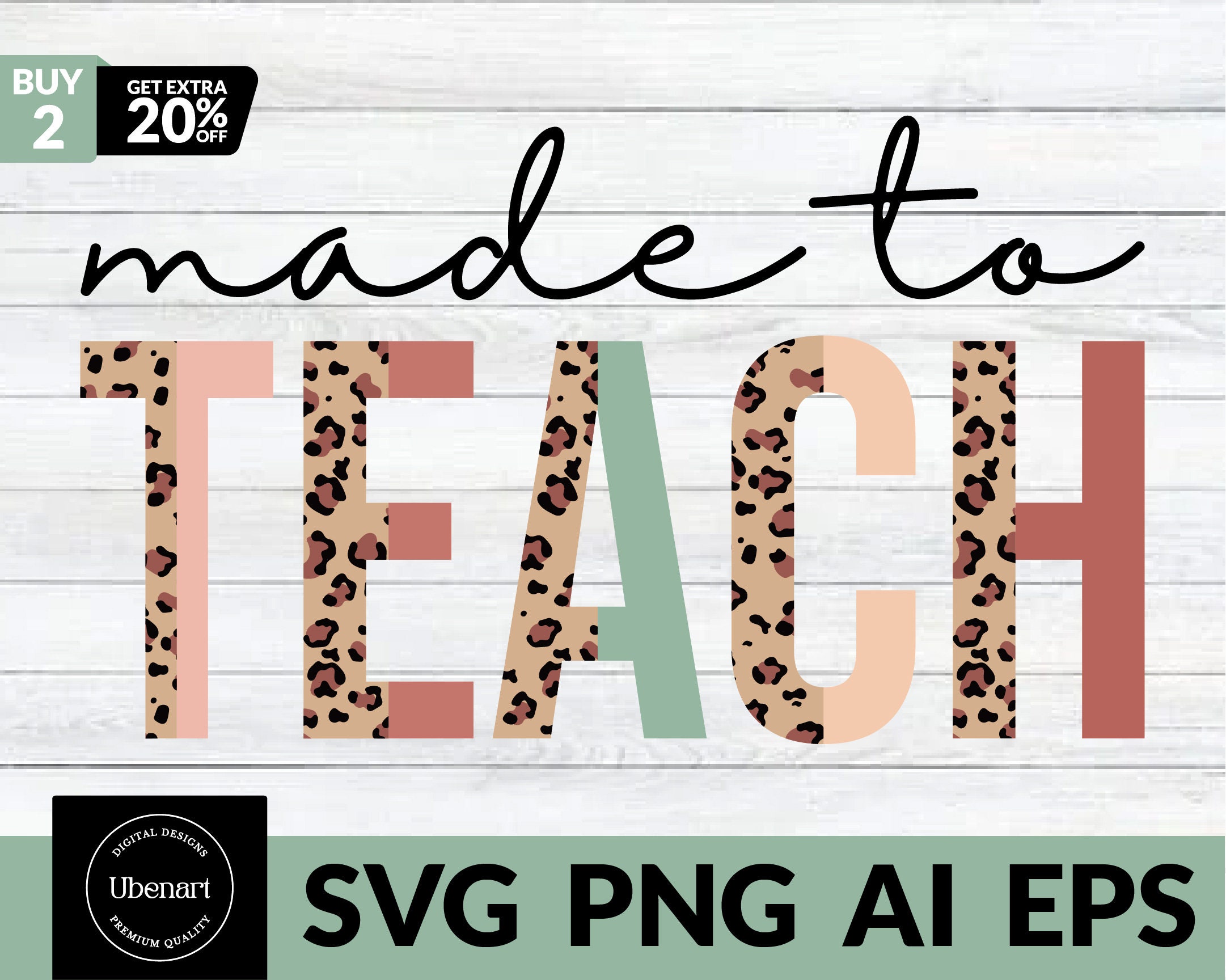 Made to Teach SVG PNG Best Teacher Svg Teacher Gift Svg - Etsy