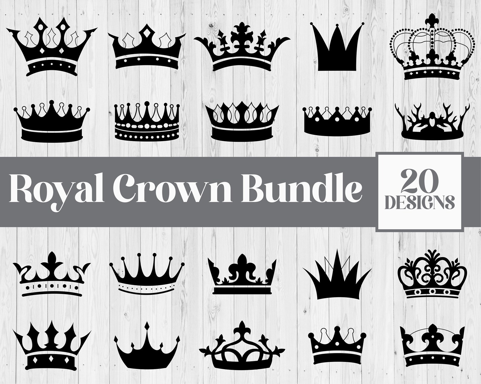 Royal Crown Svg, Princess Tiara Svg, King Crown Svg, Queen Crown Svg ...